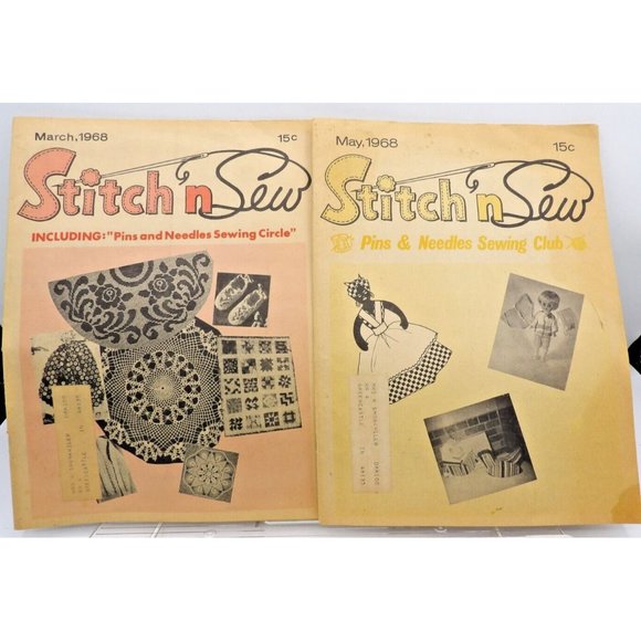 Stitch & Sew | Office | Stitch Sew Craft Magazines Lot Of 2 March 968 ...